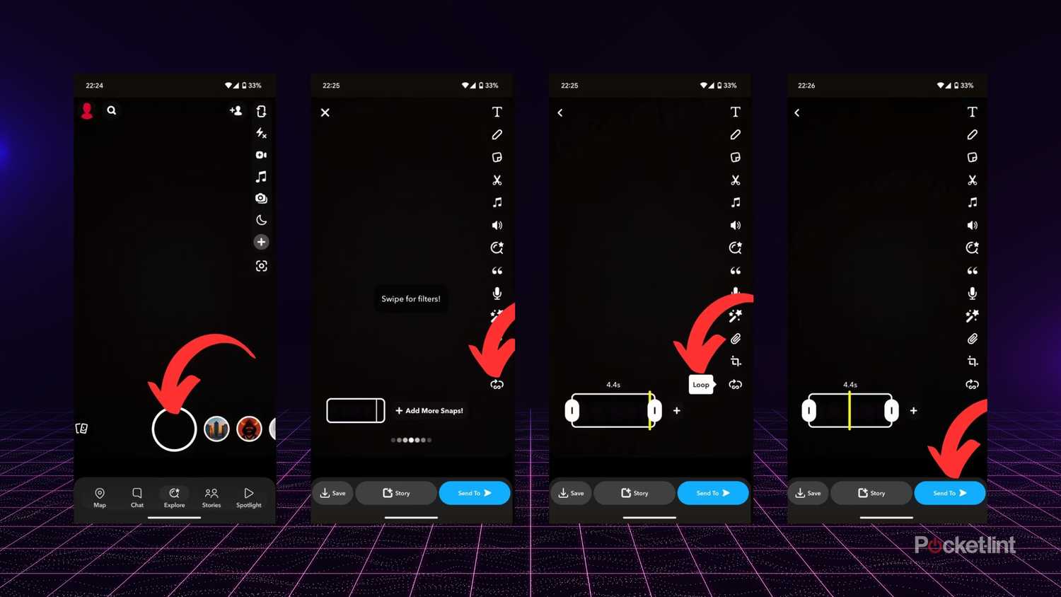 How to stop or allow snaps to be saved in Snapchat chats