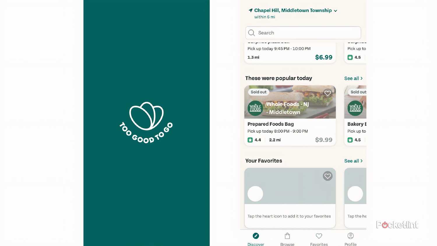 Too Good to Go lets you rescue food from the trash