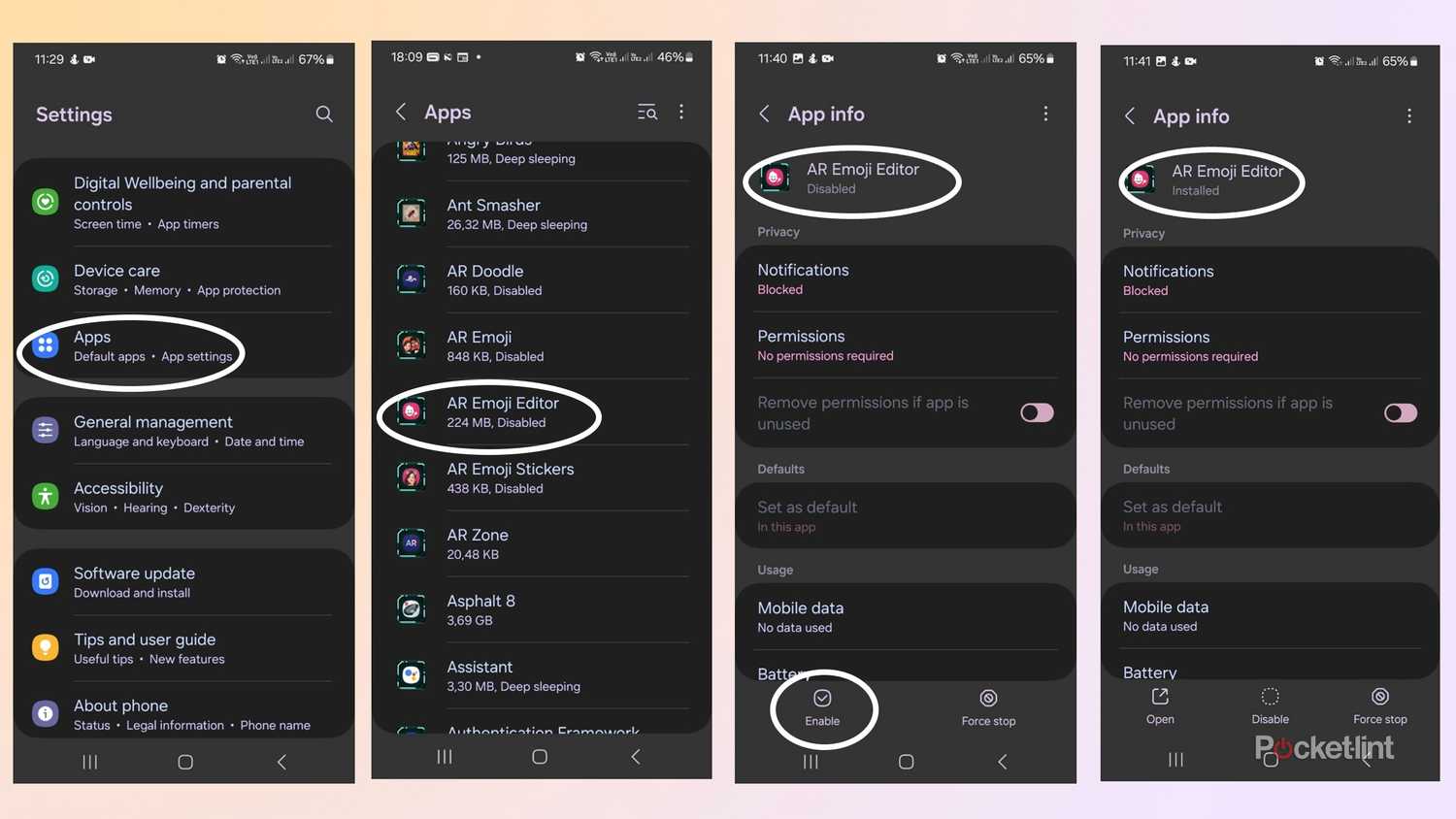 Need to restore disabled or hidden preloaded Samsung Galaxy apps? Here ...