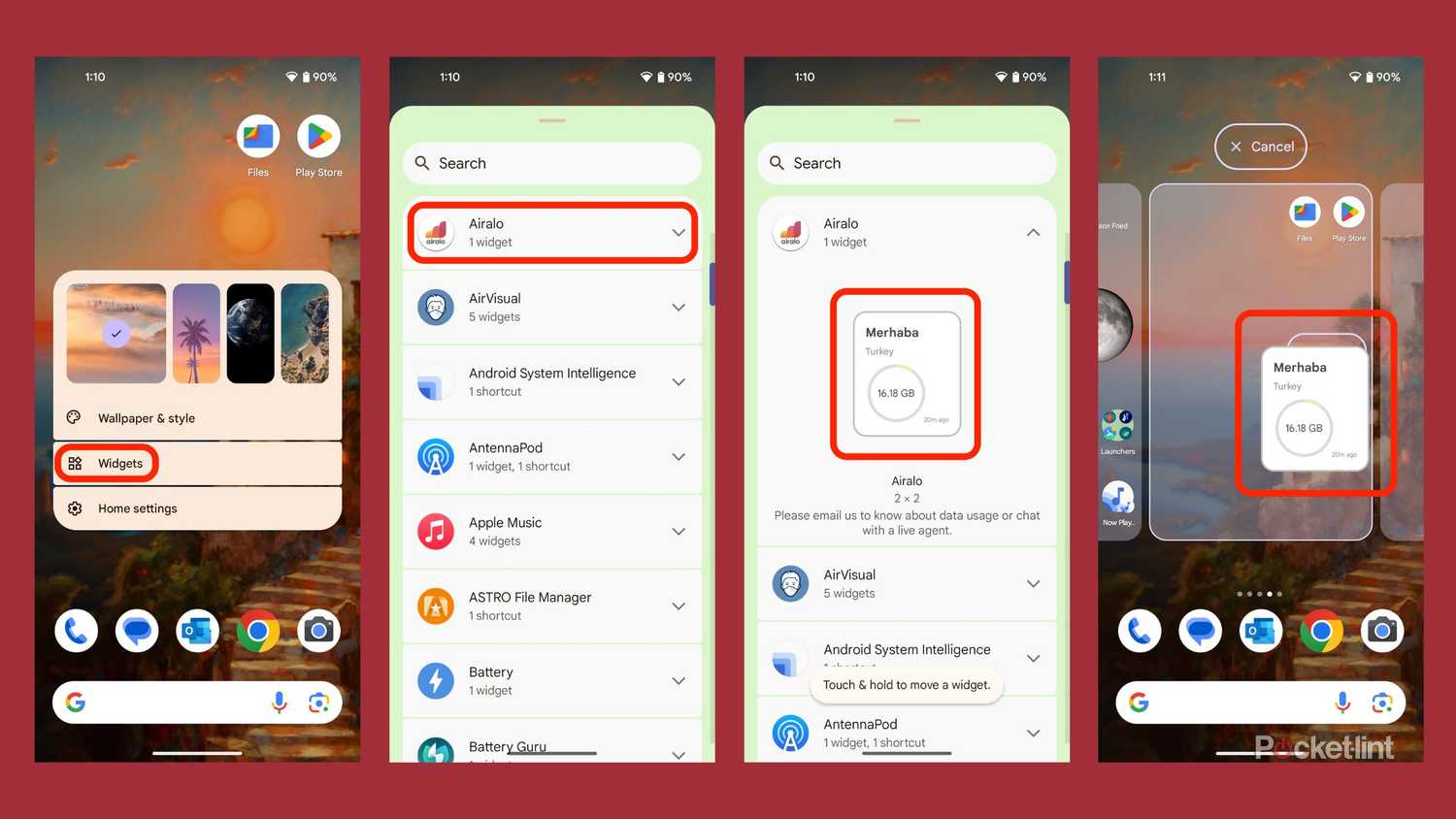 How to get started with Android home screen widgets