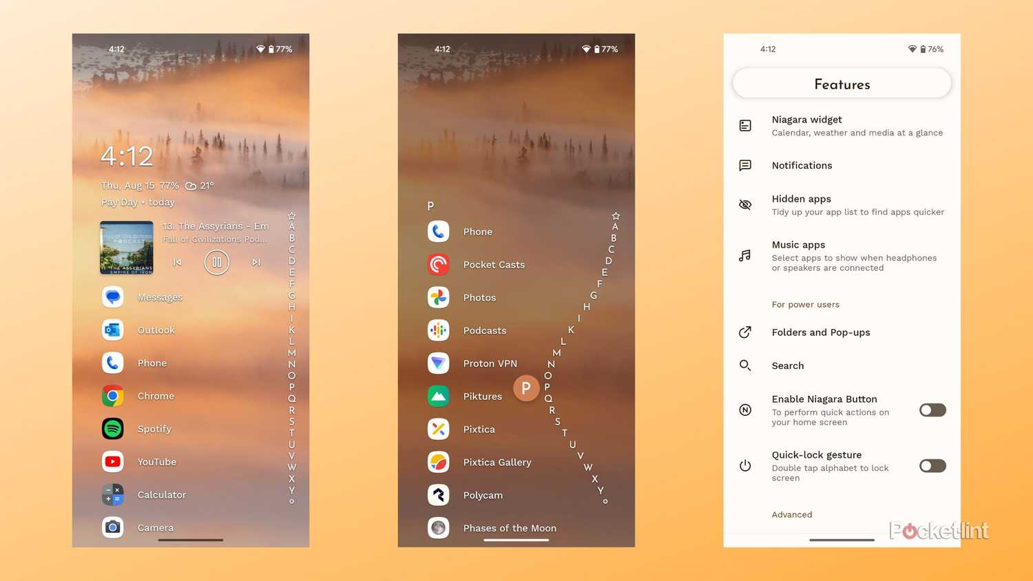 I switched to the Niagara Android launcher and haven’t looked back