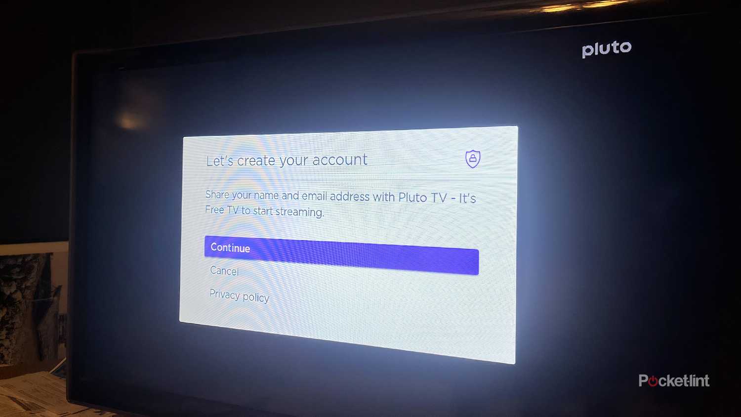 Features included with a Pluto TV account