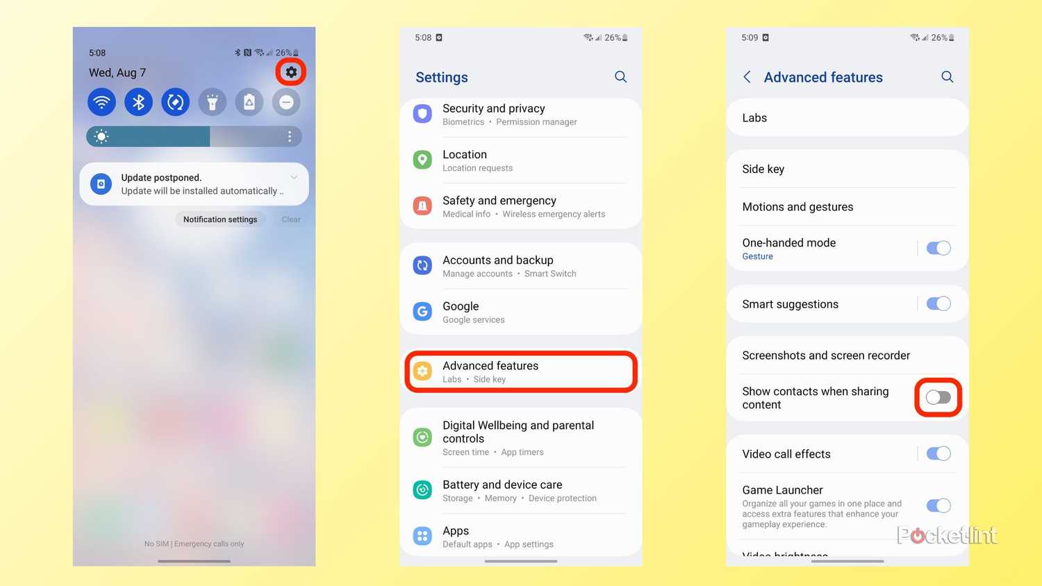 How to get rid of those pesky contact suggestions on your Galaxy's ...
