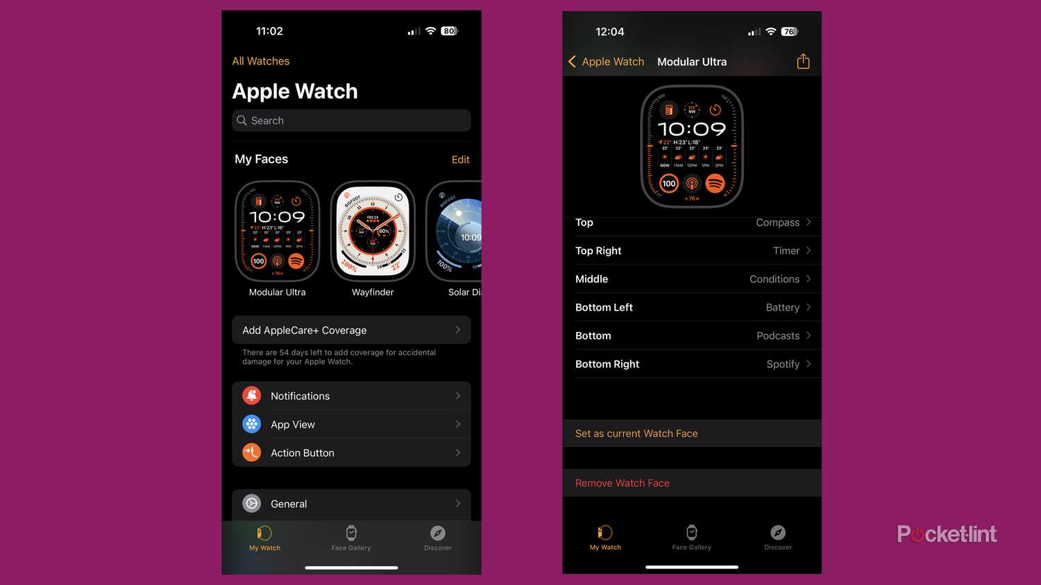 How to customize the face on your Apple Watch