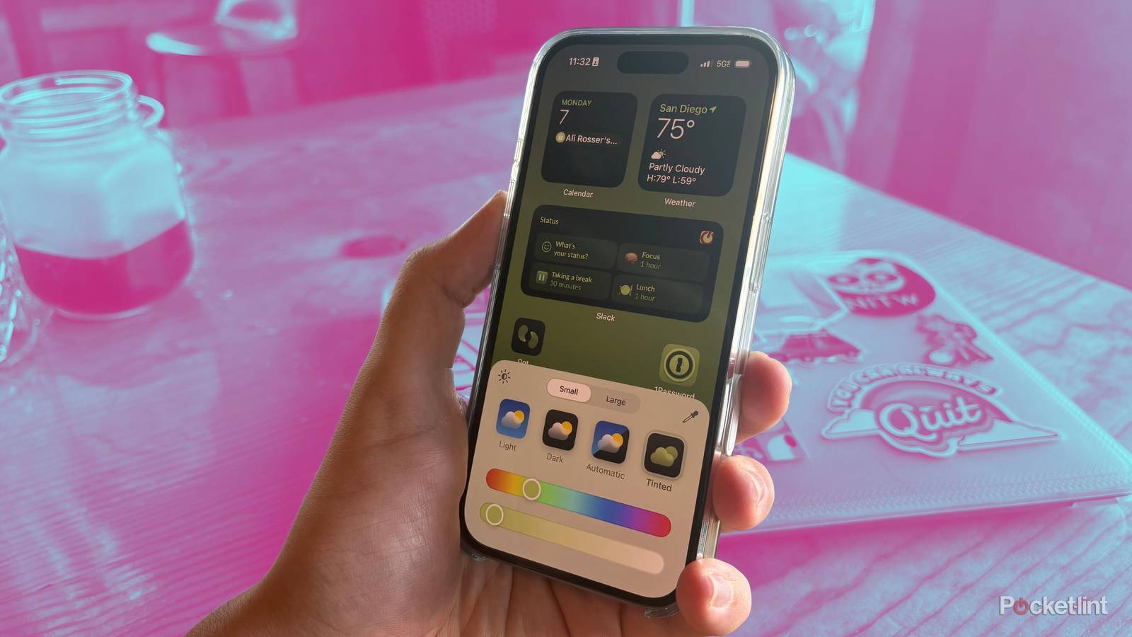 How to change the color of app icons with iOS 18