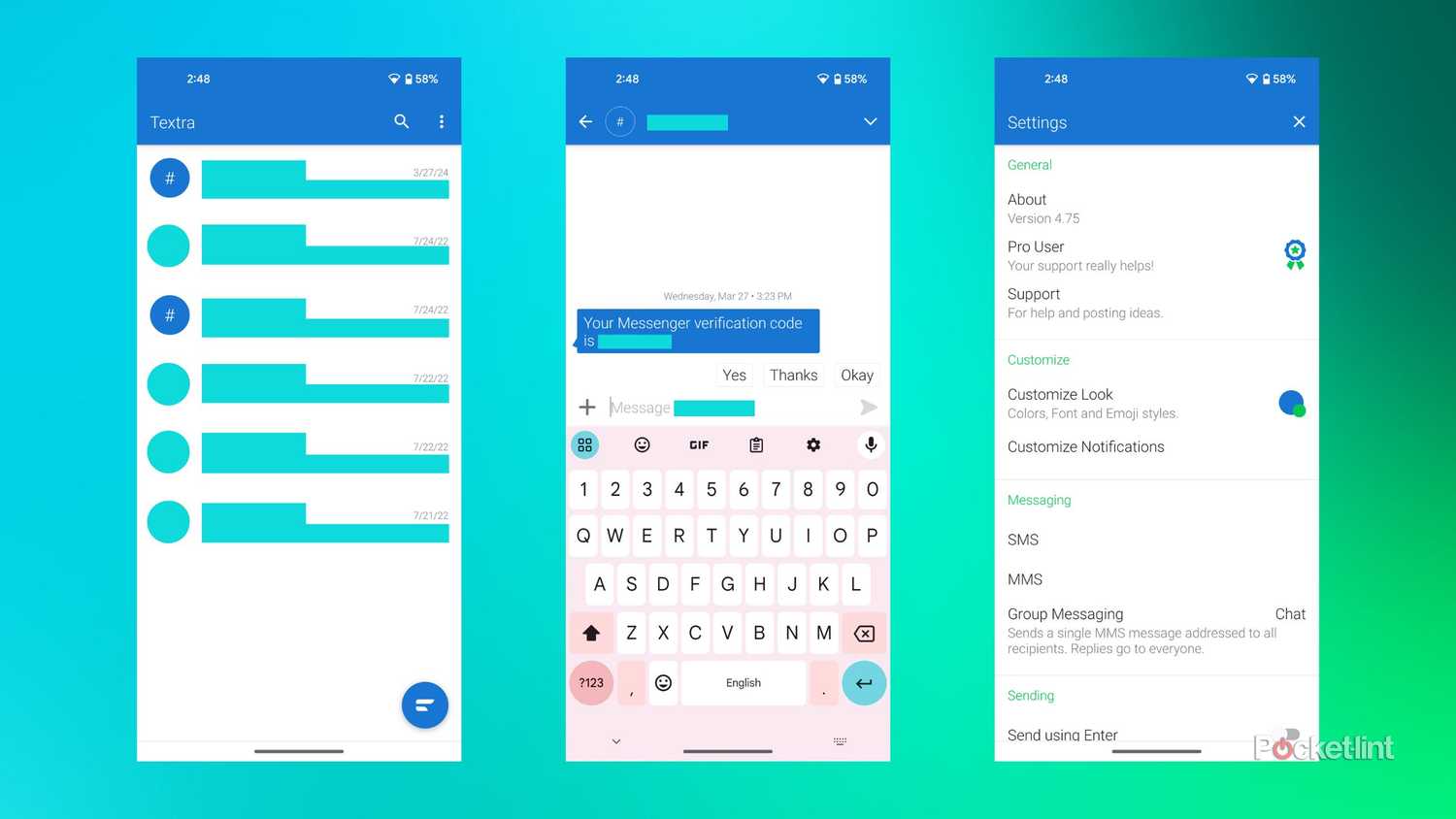 These 6 third-party Android messaging apps bring me back to the glory days of SMS texting