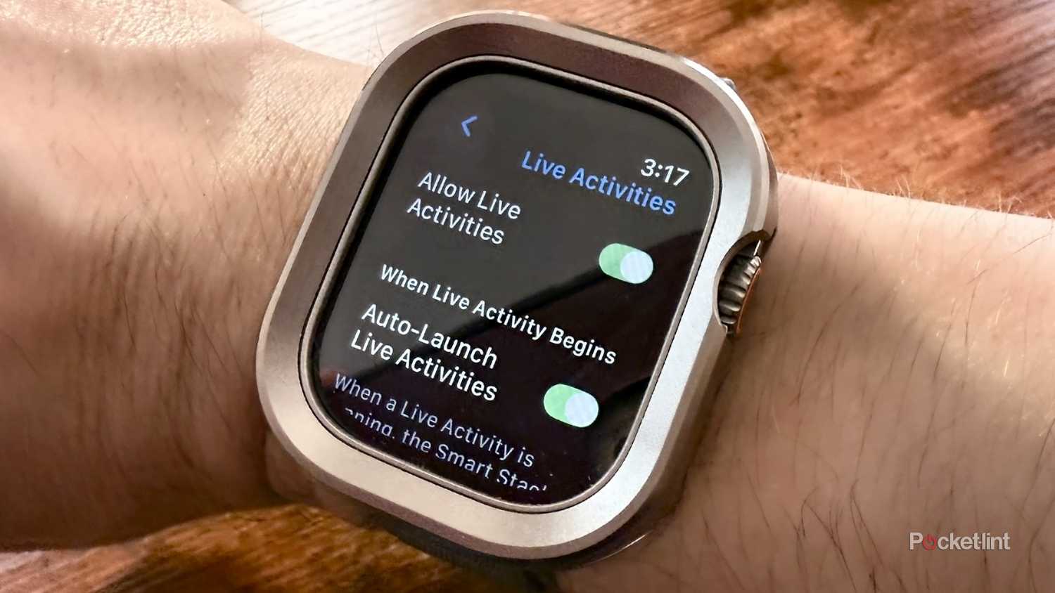 How to toggle Live Activities in watchOS 11
