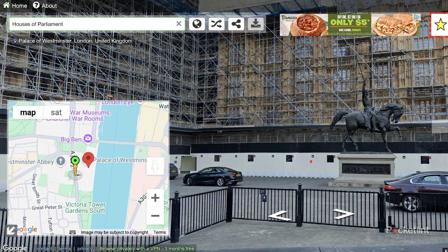 How to use Google Maps Instant Street View