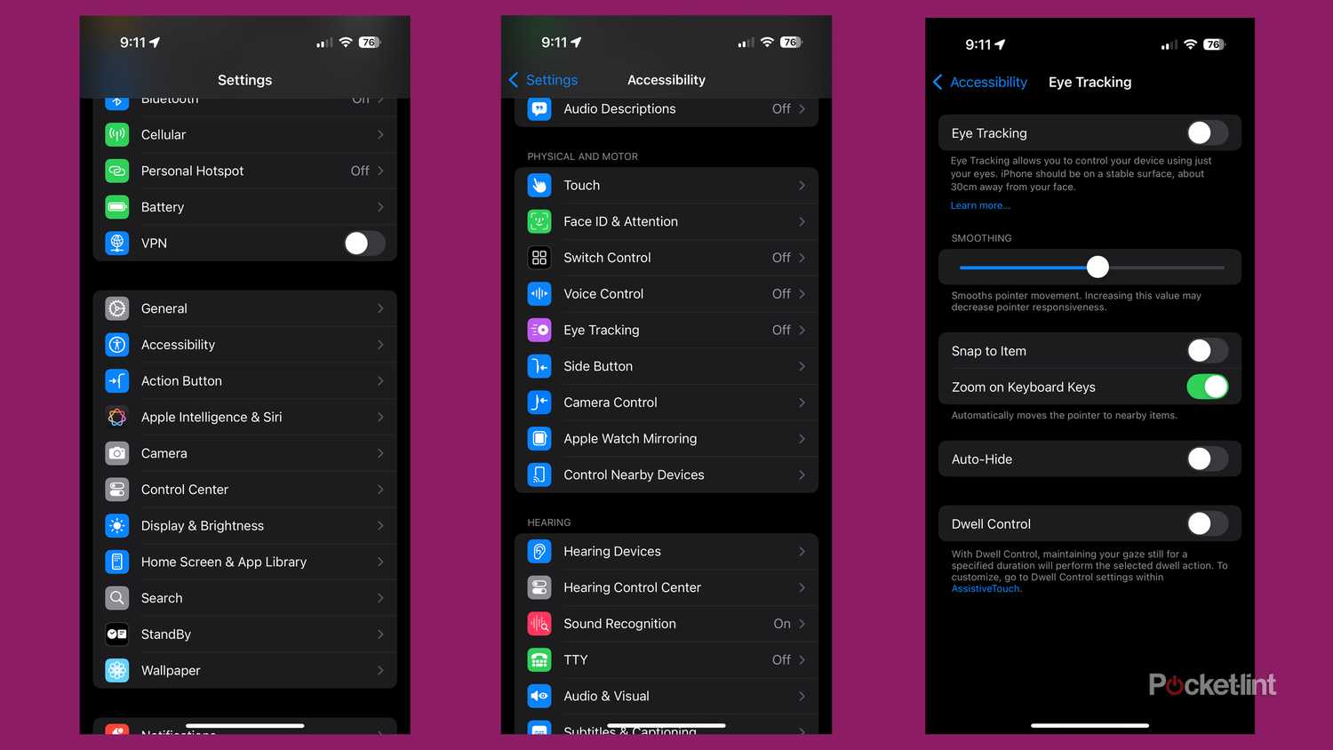 How to use iOS 18's Eye Tracking accessibility feature