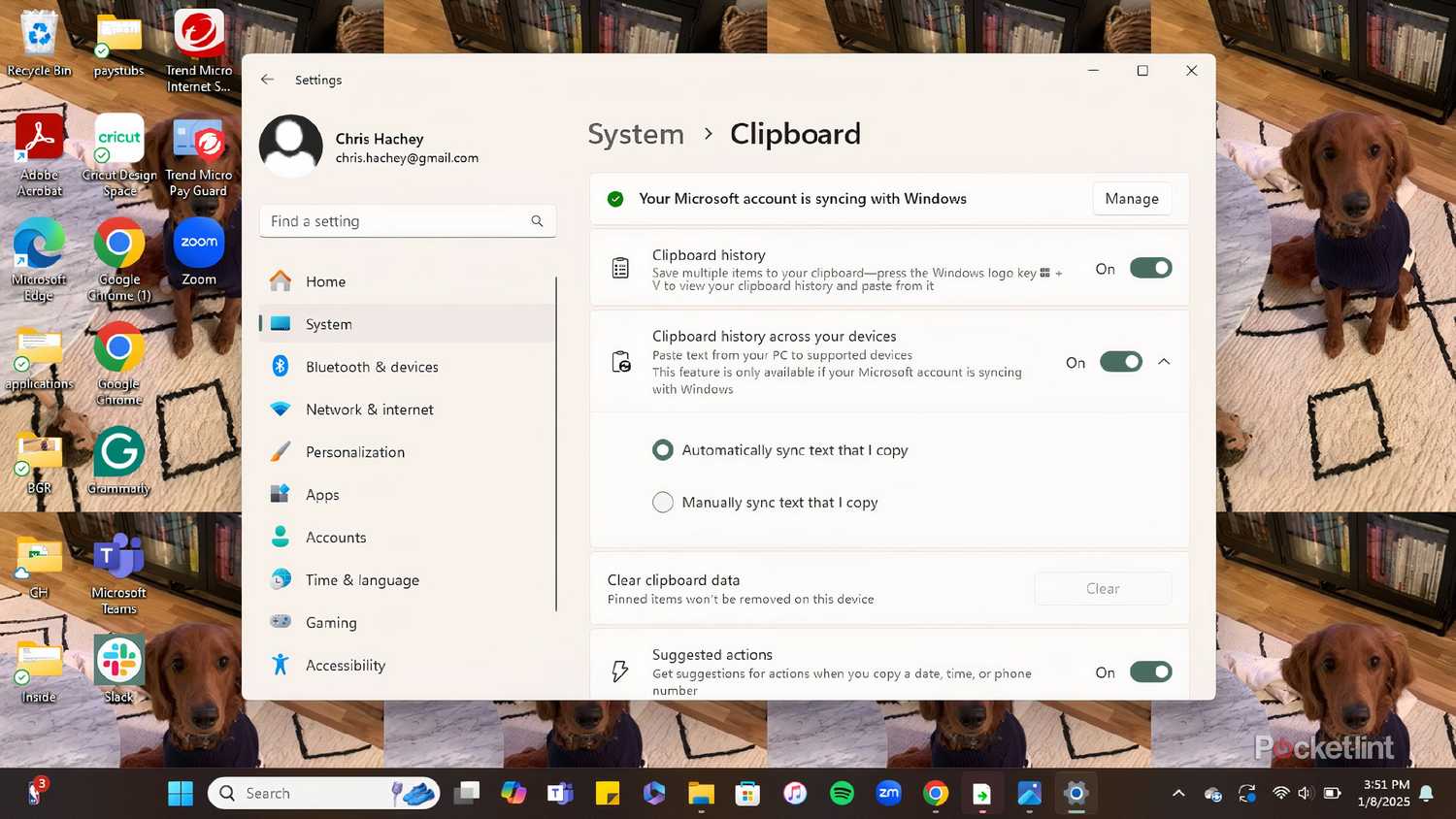 How to permanently save items to the clipboard in Windows