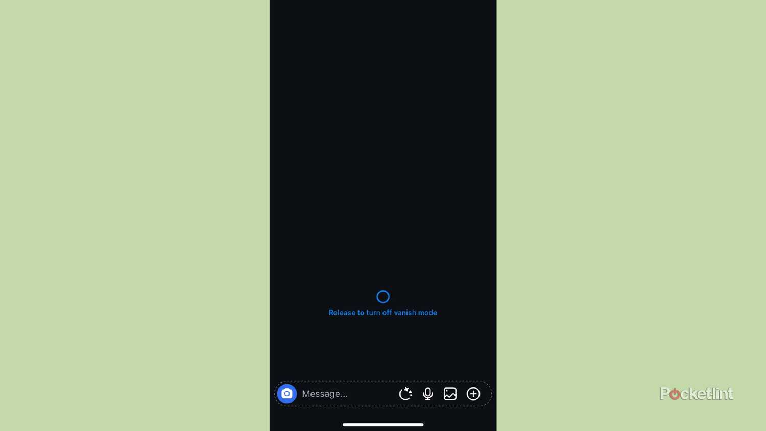 How to use instagram vanish mode