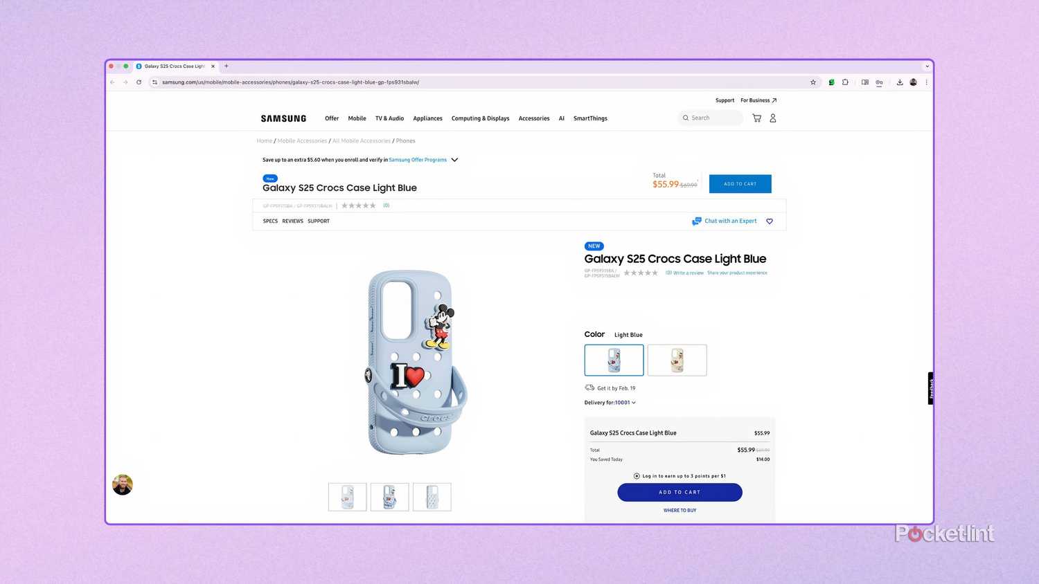 This Crocs Samsung Galaxy S25 case is both hideous and ingenious