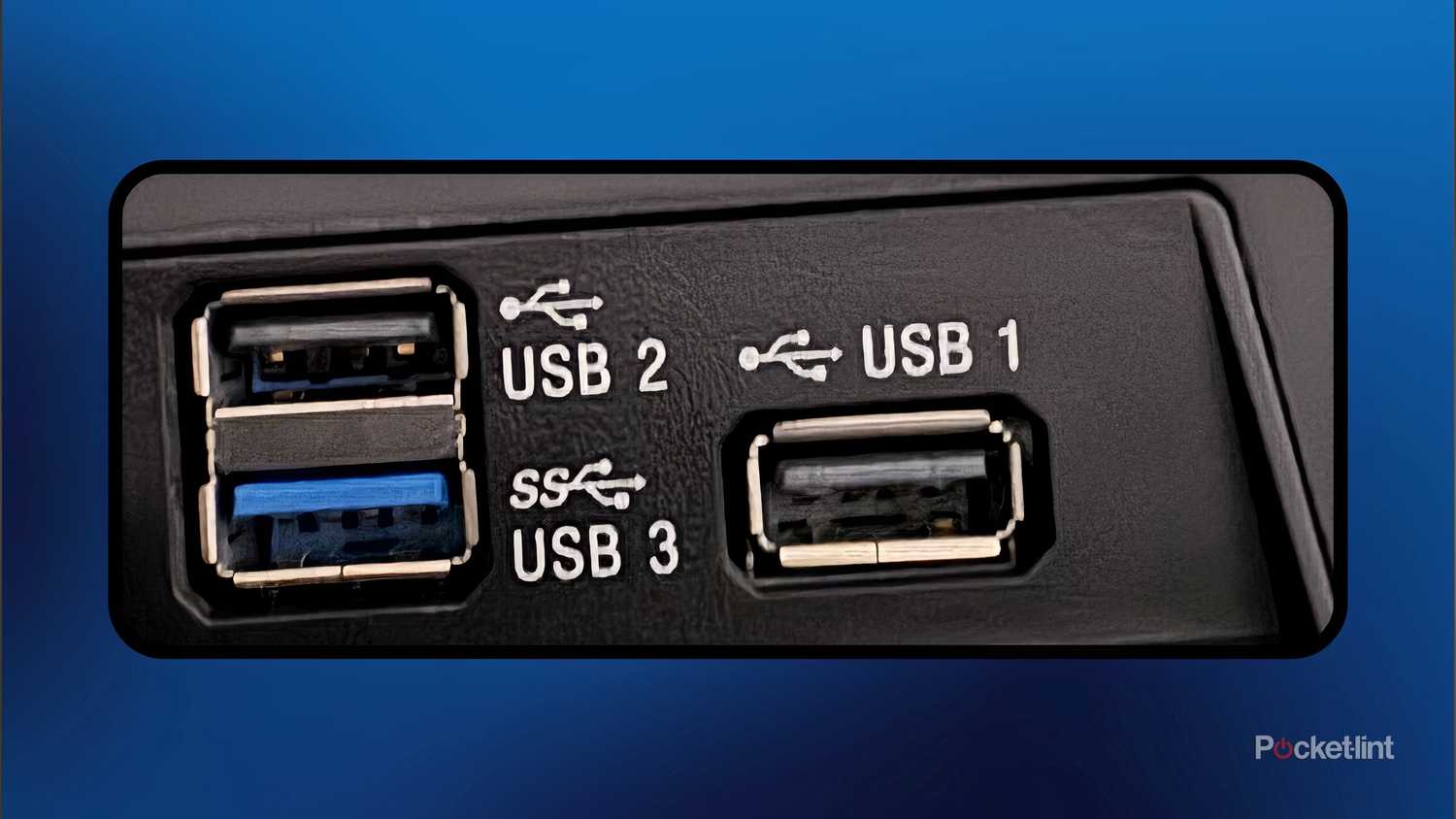 I found the easiest way to clean USB ports