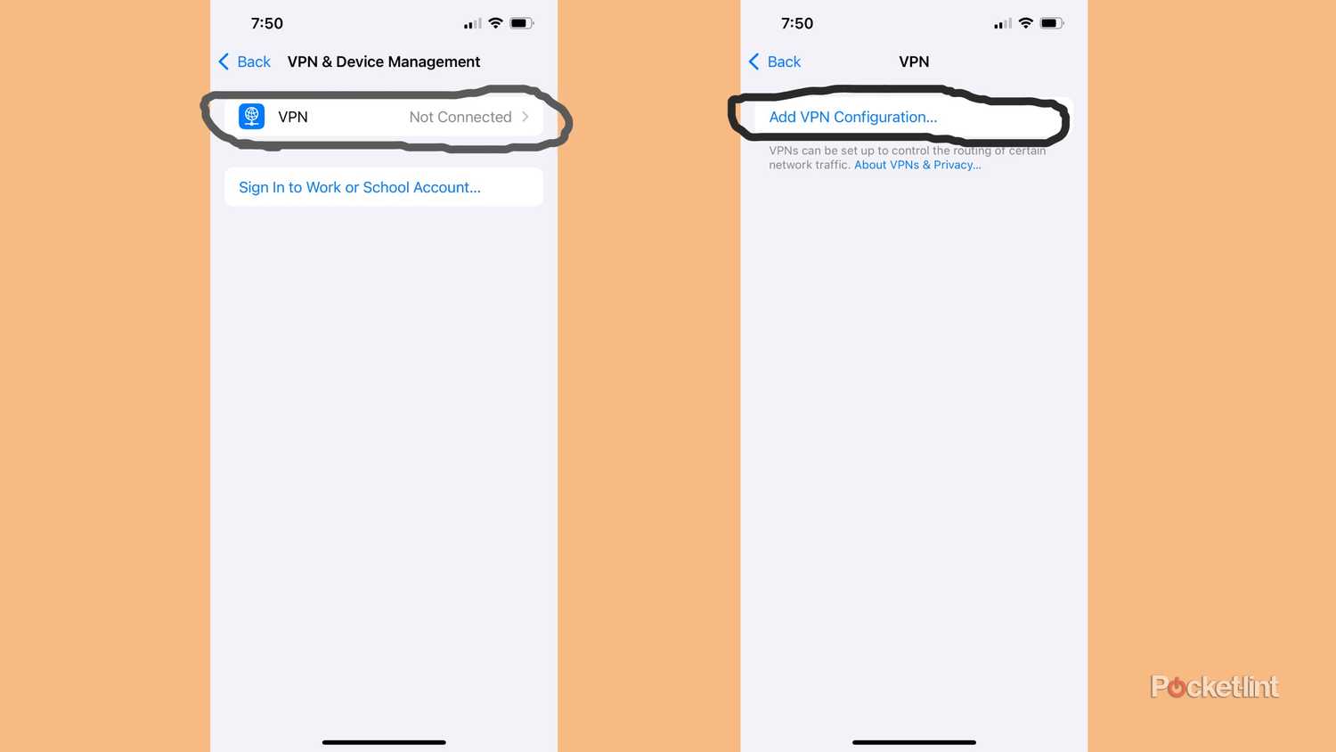 How to set up a VPN on an iPhone