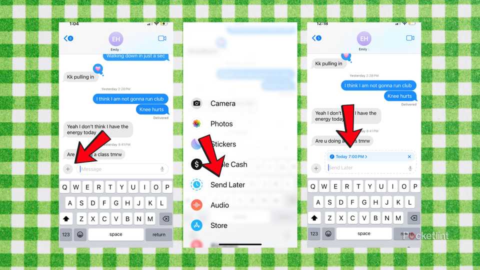 How to schedule iMessages in iOS 18