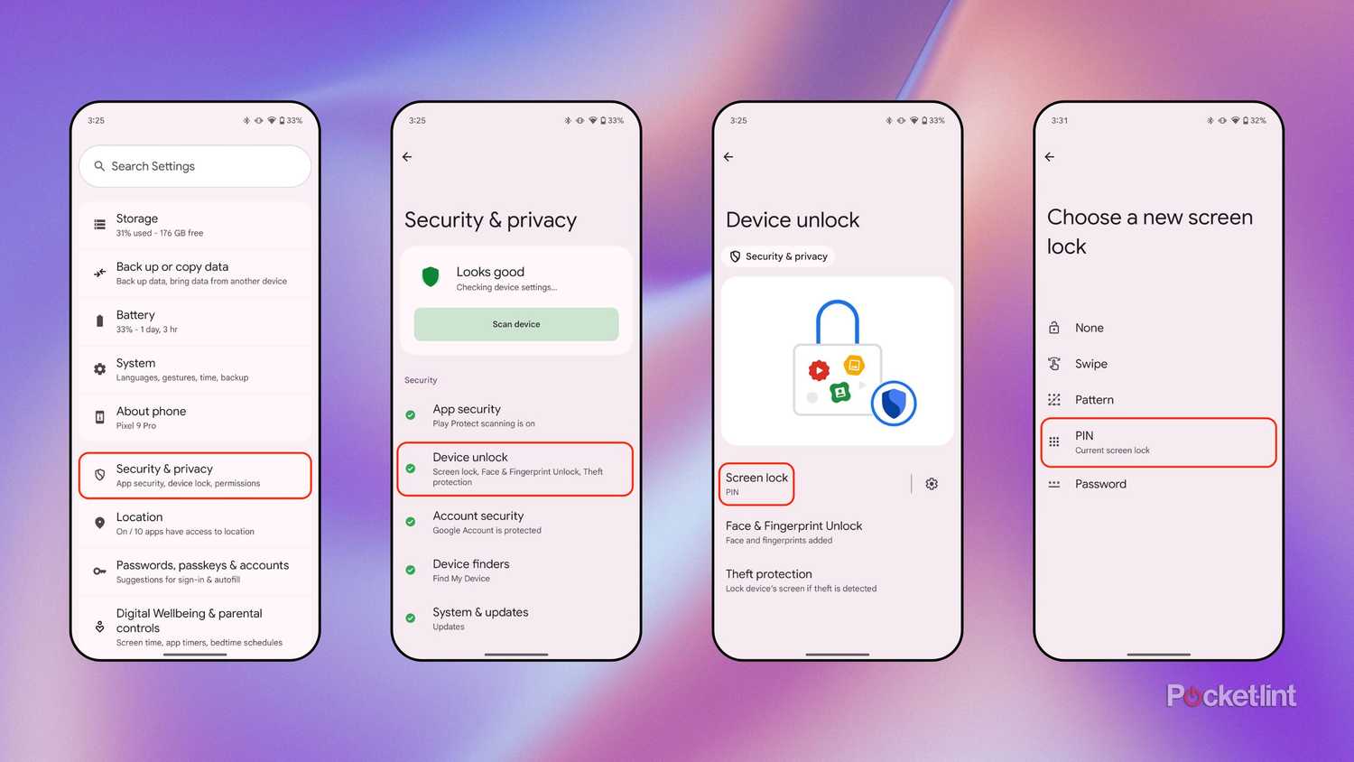 If you aren't already using a 6-digit PIN, now is the time to switch