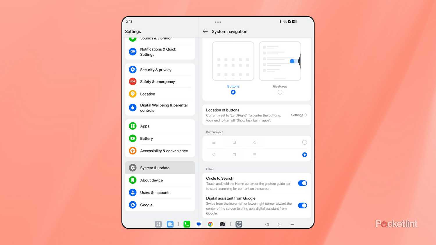 I’m glad Android 3-button navigation still exists (yes, I know I’m ...