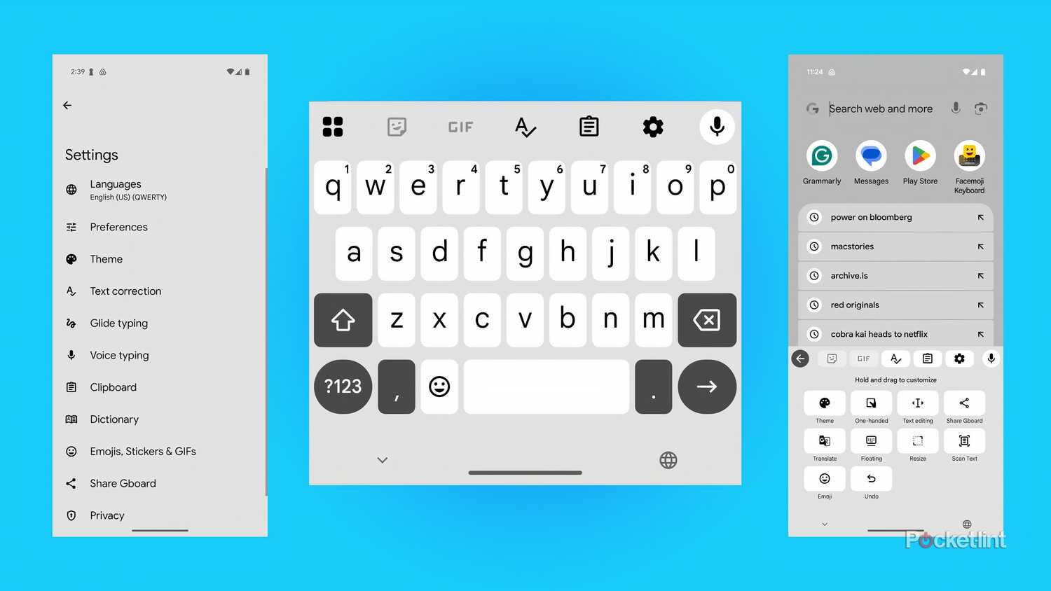 I've tried several phone keyboards, but this one is my favorite