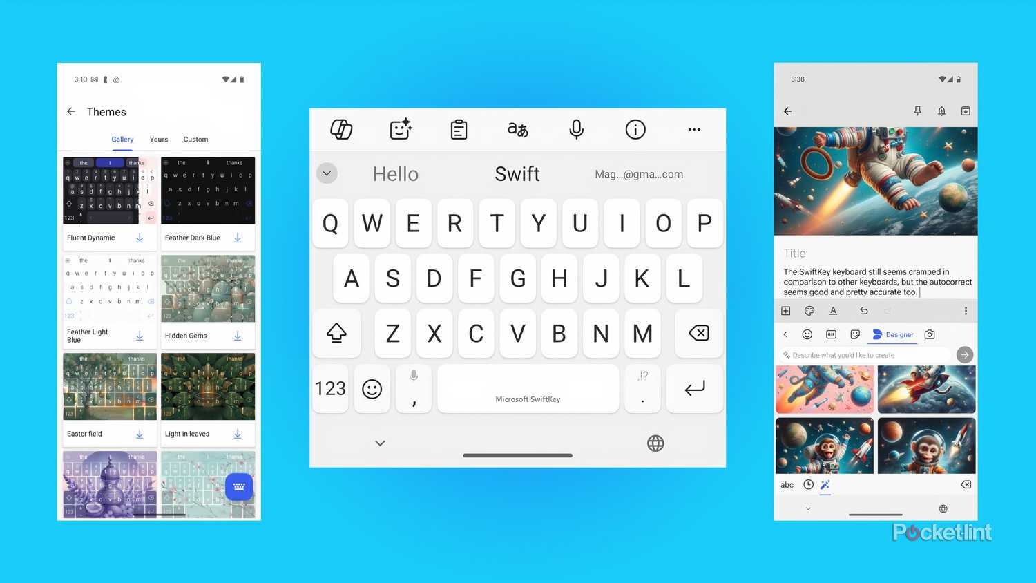 I've tried several phone keyboards, but this one is my favorite