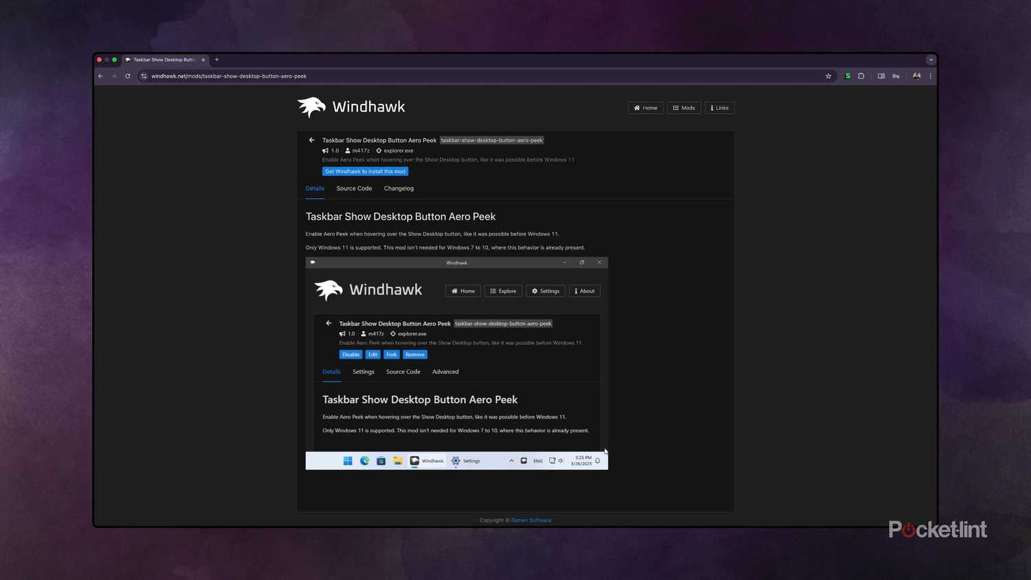 Aero Peek lives on in Windows 11 through this app