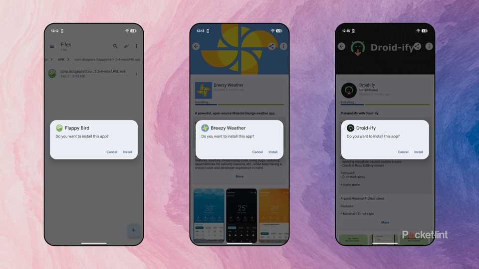 Here's how I install Android apps from anywhere that isn't the Google ...