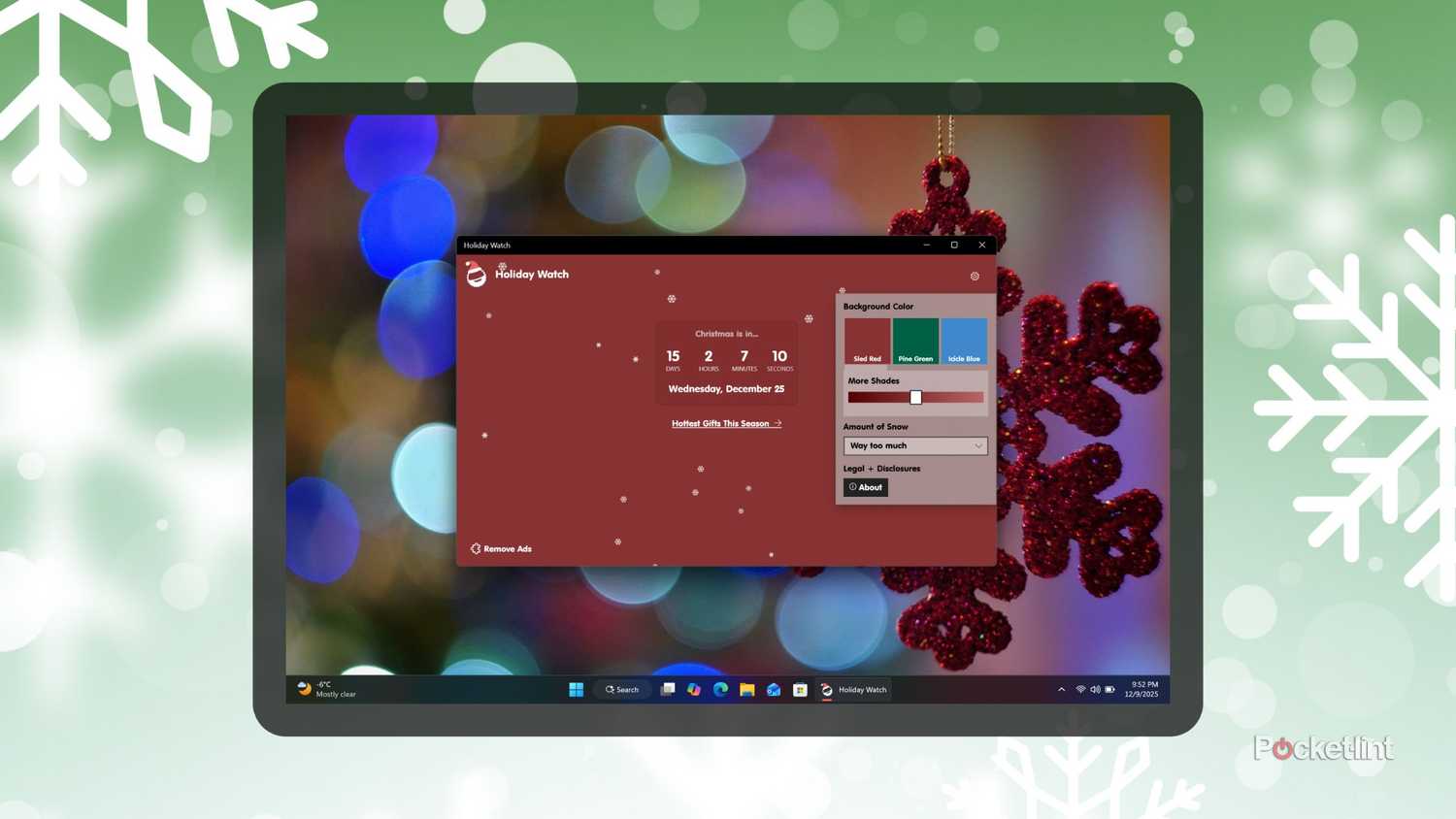 I paid $1 to turn my PC into a holiday HQ