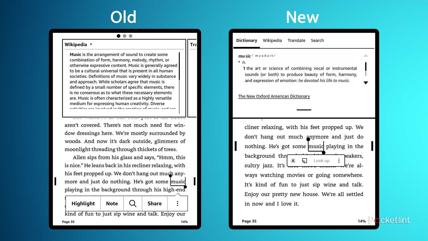Update your Kindle now for a free reading upgrade