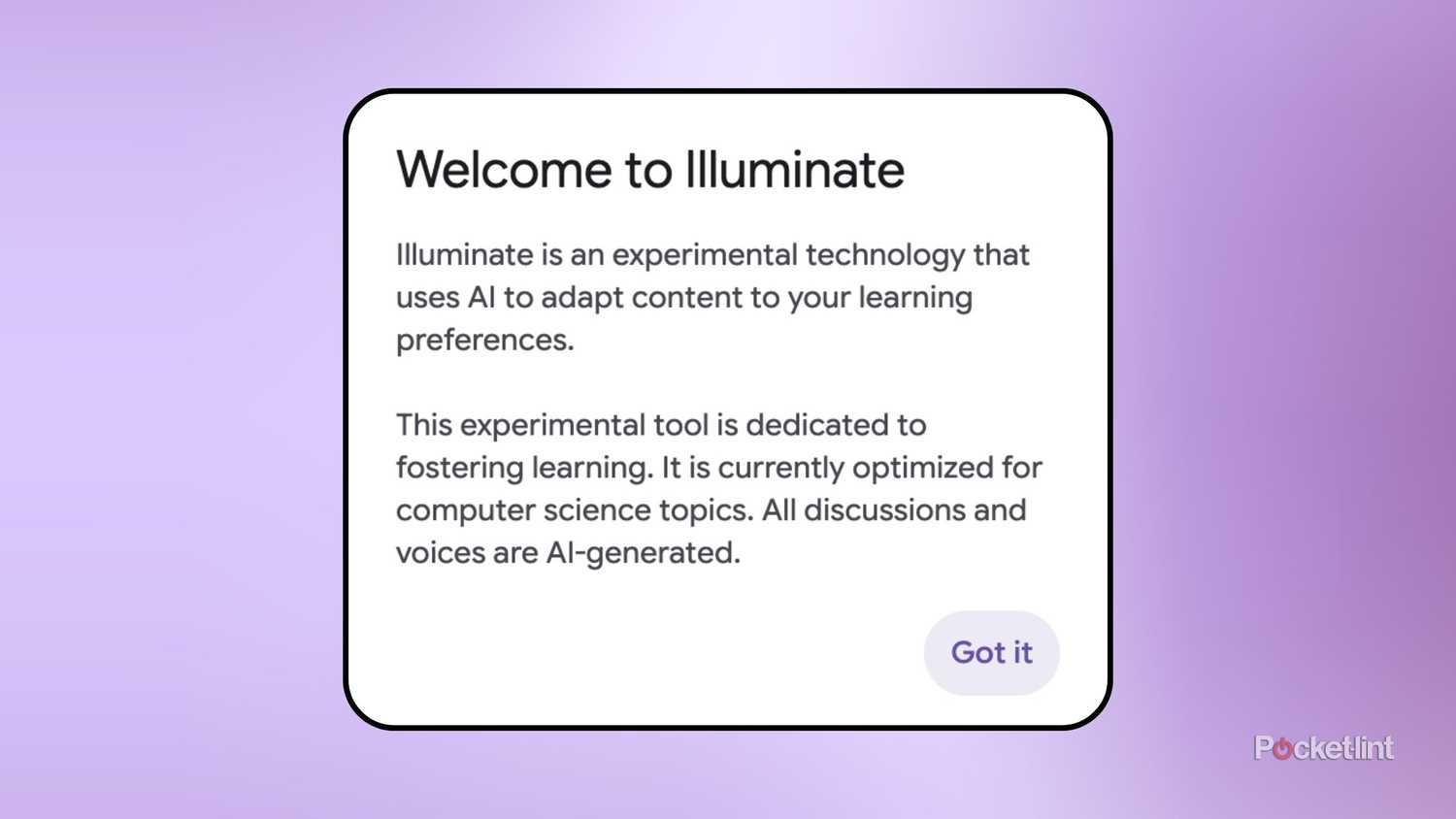 Google Illuminate is the best experimental tool you've never heard of