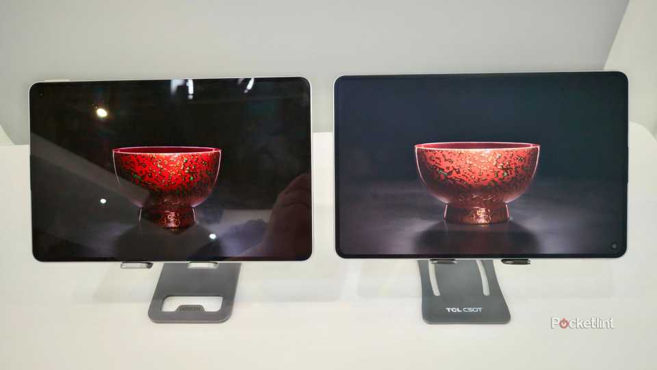 This OLED screen is unlike any used on a tablet before