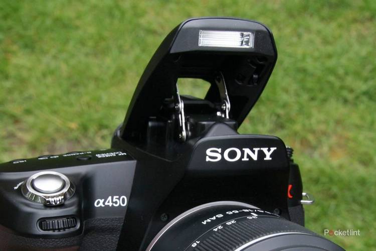 Sony Alpha 450 DSLR camera